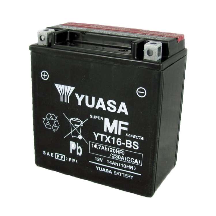 Аккумулятор YUASA YTX16-BS